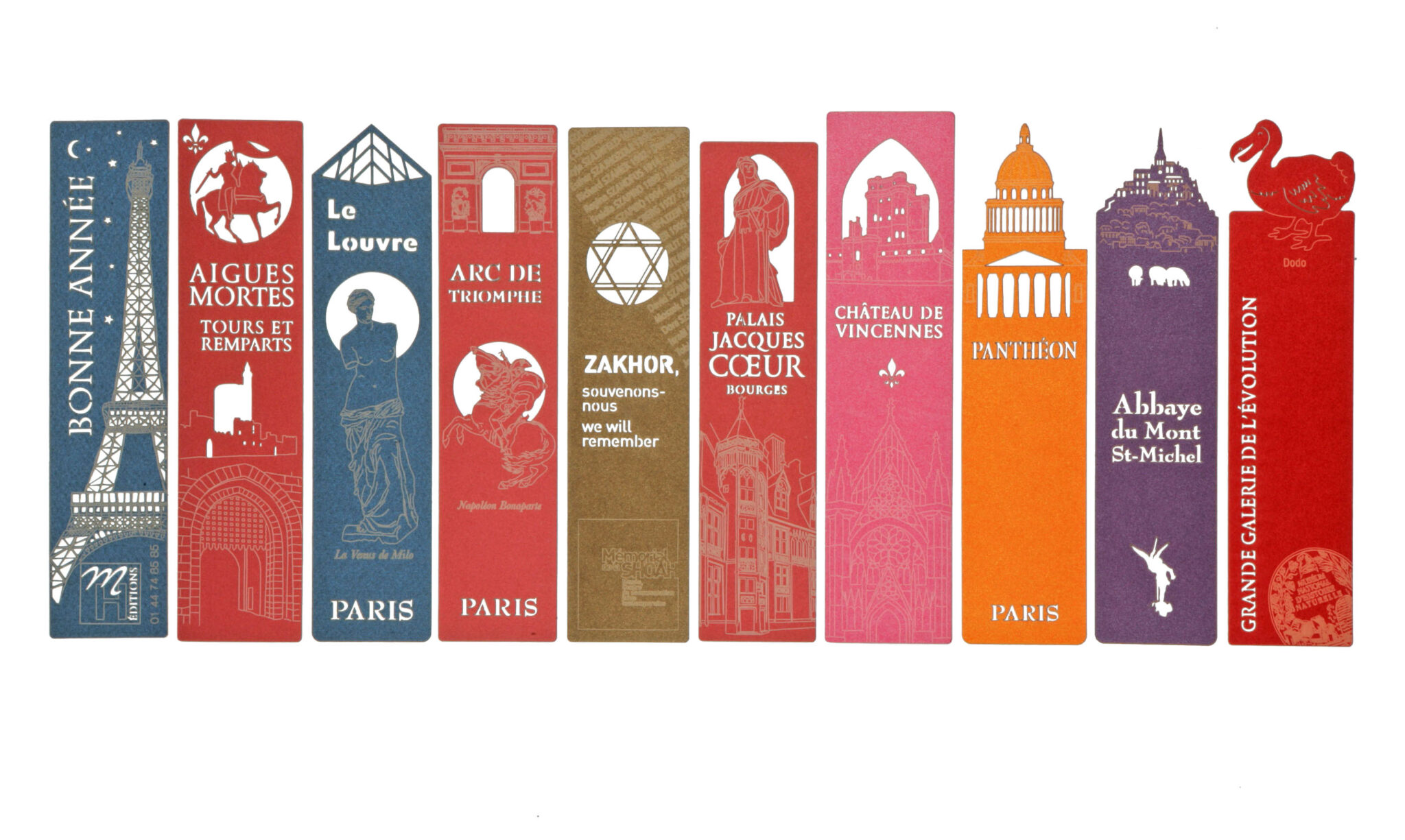 Marque-Pages - Les Ateliers MH Éditions spécialiste de la découpe laser ...